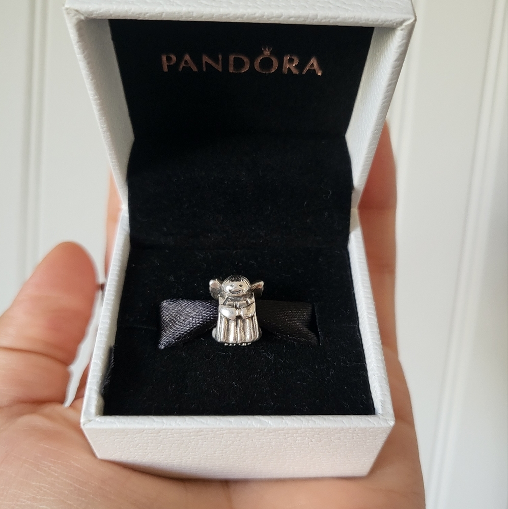 Authentic Pandora Vintage 'Guardian Angel ' Sterling … - Gem
